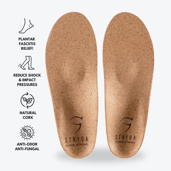 STRYDA Soles Comfort Cork Insoles – STRYDA USA